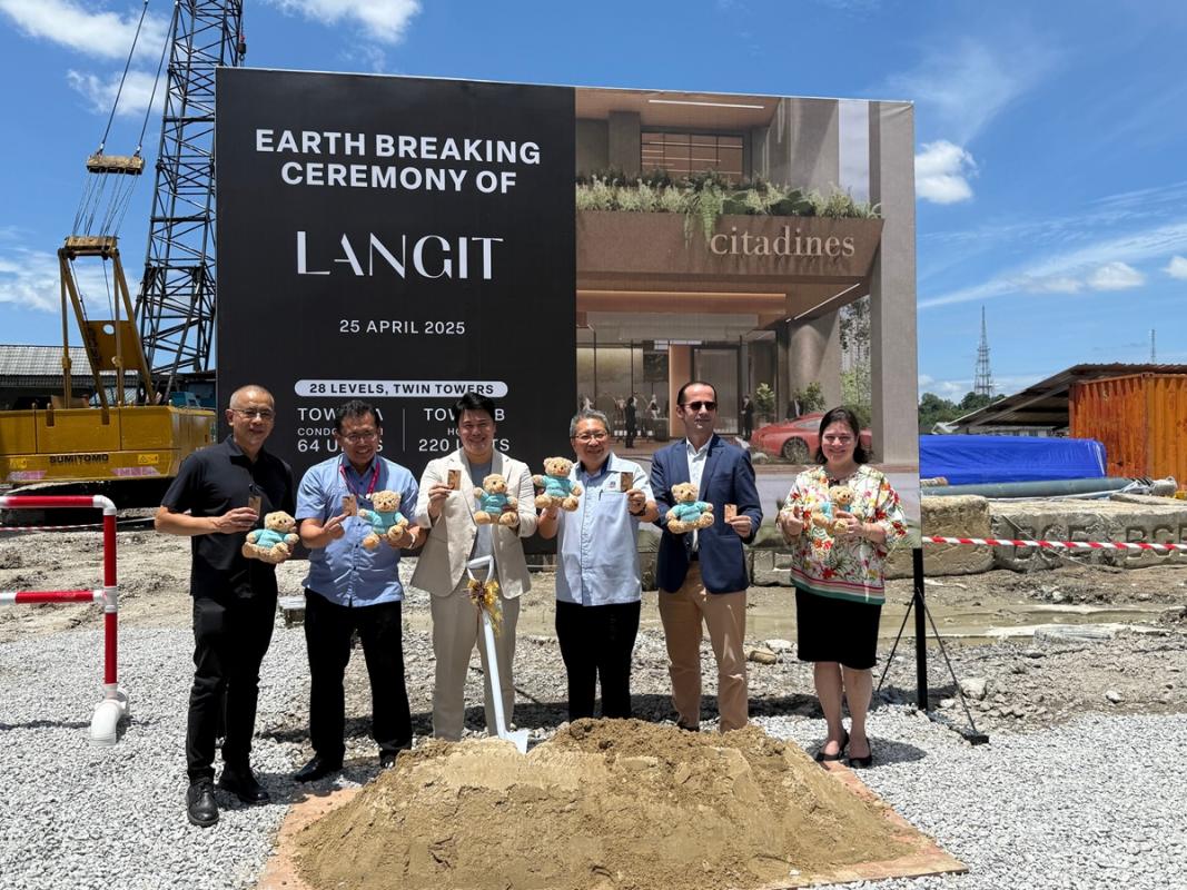 Hock Seng Lee, Ascott break ground for Citadines Langit Kuching mixed-use project in Sarawak